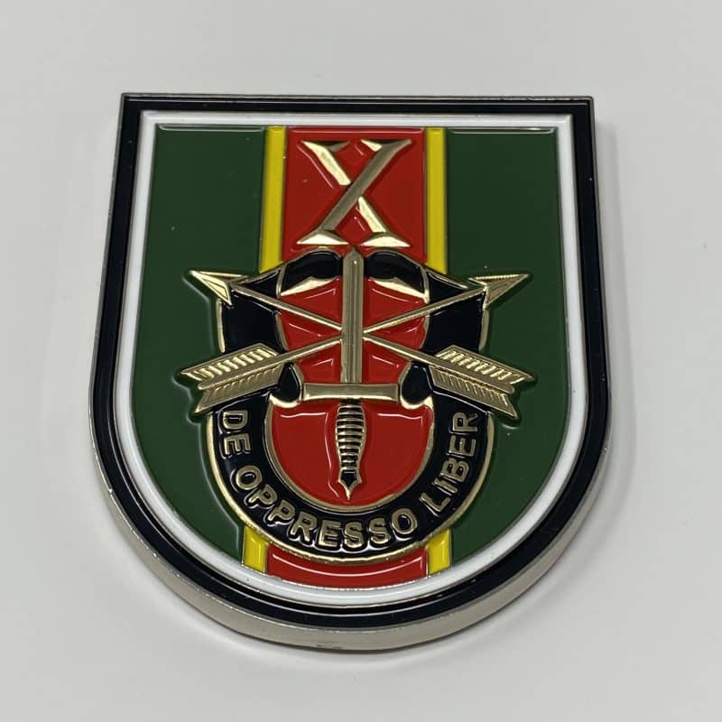 5th Group Flash with DUI Car Badge – Special Forces Association Legacy ...